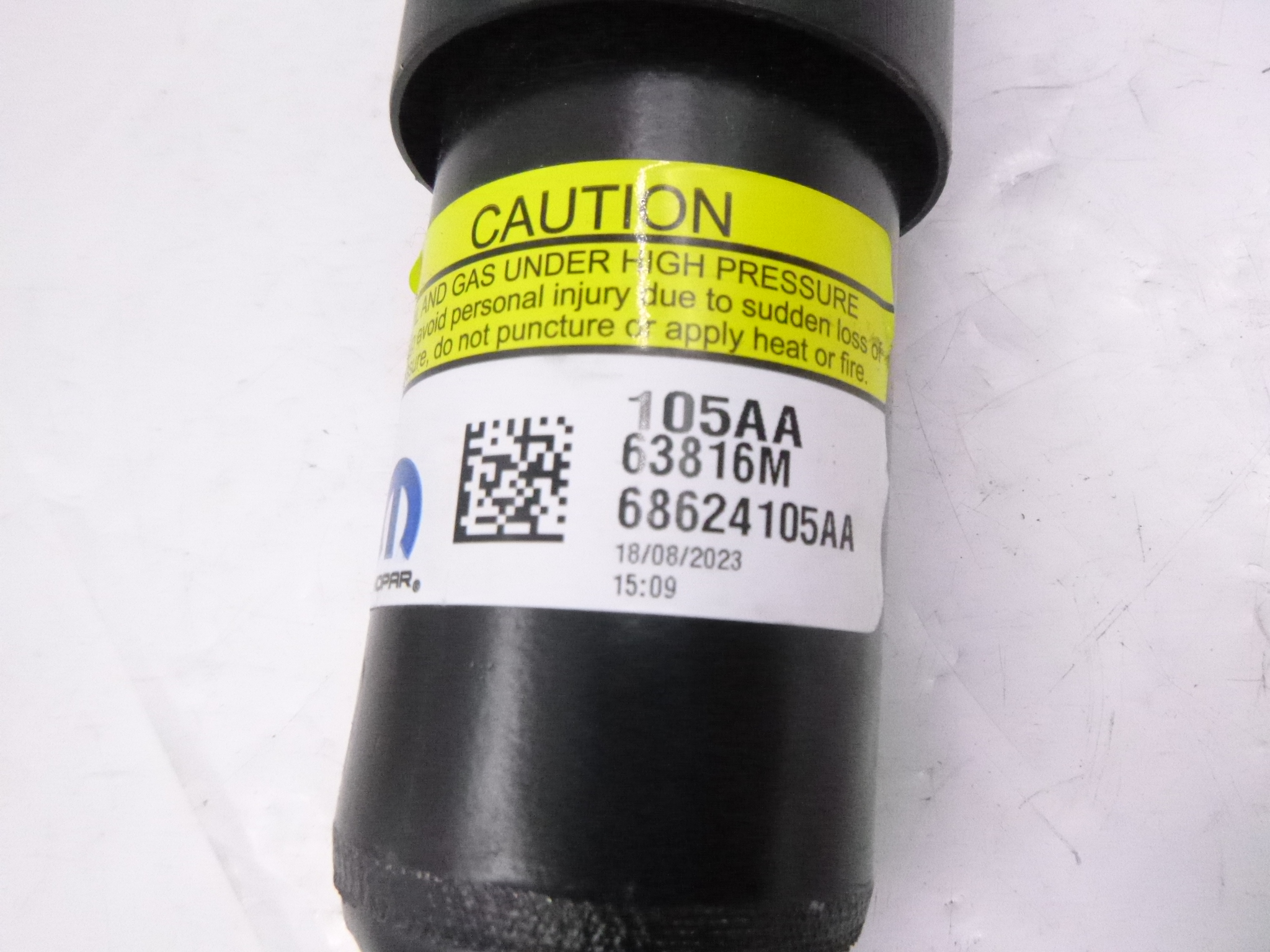 Single OEM Mopar 68624105AA Steering Damper For 2018-2024 Jeep Wrangler ...