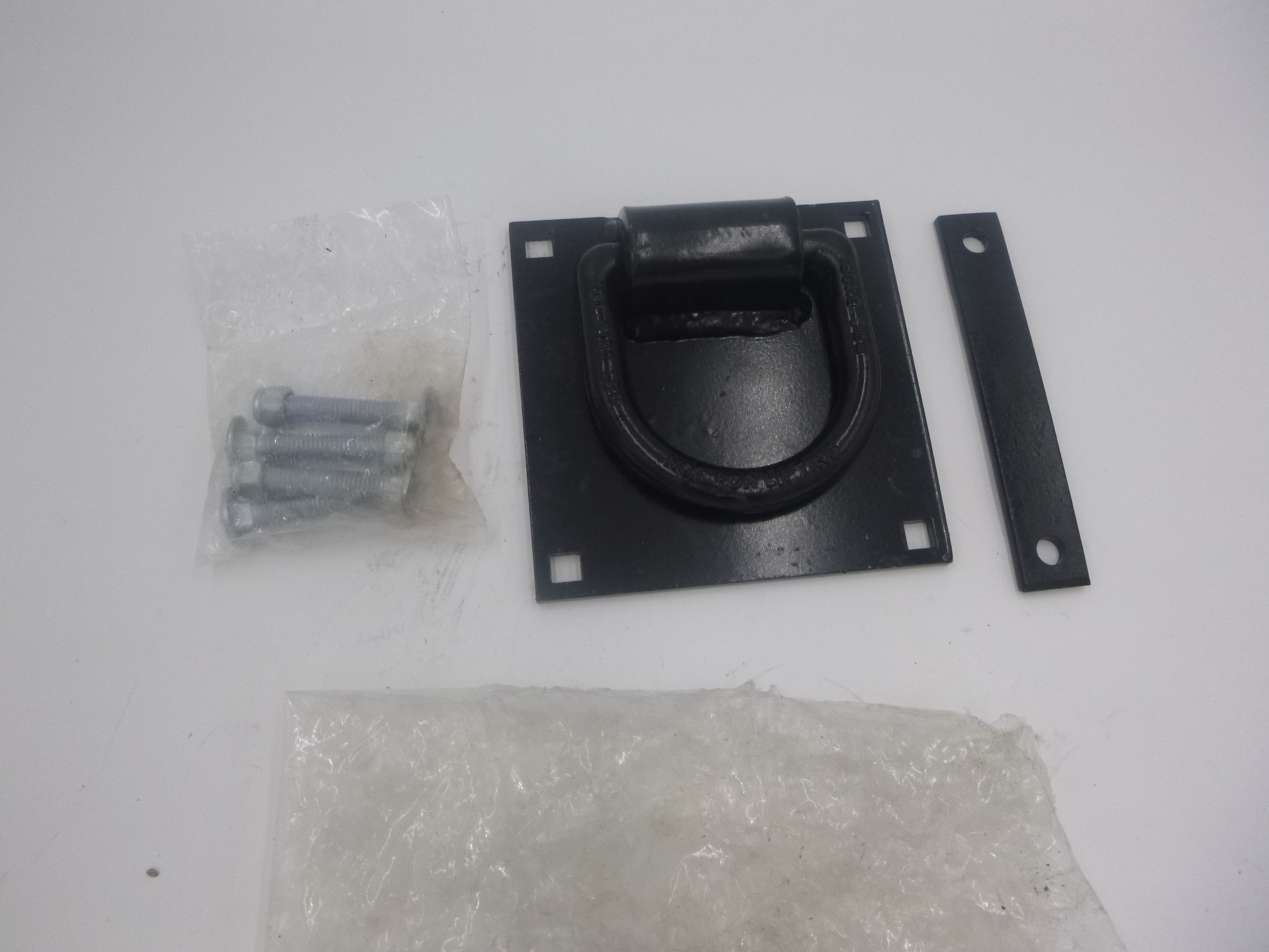 Buyers Products 5/8" Forged D-Ring W/4-Hole Integral Mounting Bracket ...