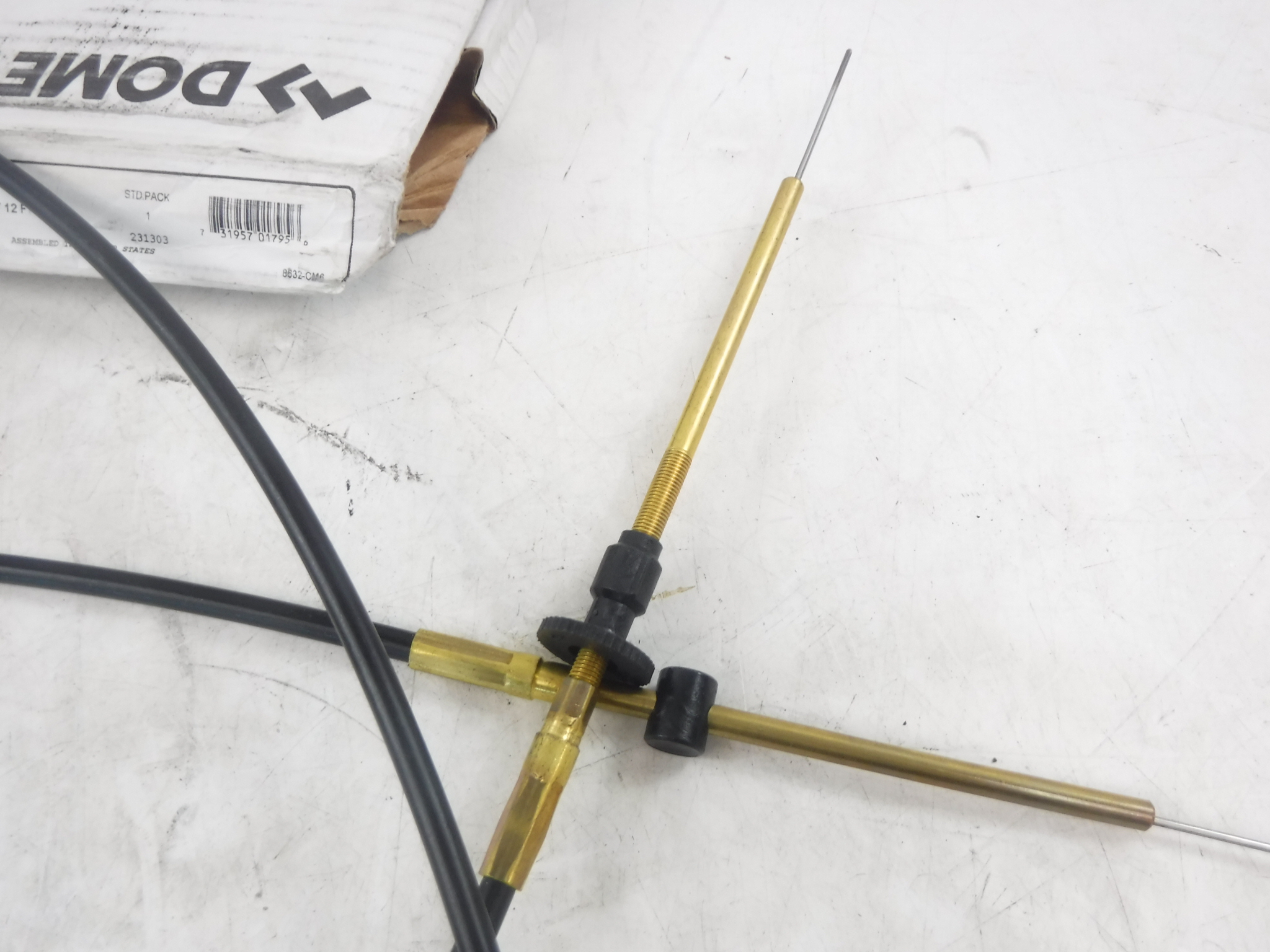 Genuine Dometic Seastar 12'L 400 Series Control Cable Assembly CC17012 ...