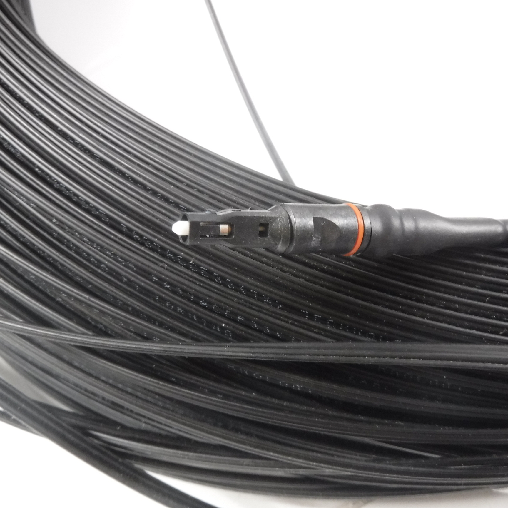 2000' Corning 1 Mode Flat Drop Optical Cable W/Fast Access Technology ...