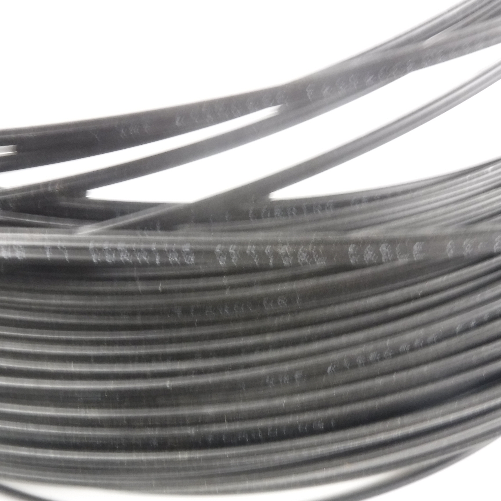 2000' Corning 1 Mode Flat Drop Optical Cable W/Fast Access Technology ...