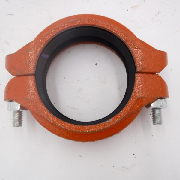 SPF 3" C3 Lightweight Groove Lock Flex Ductile Iron Coupling Orange ...