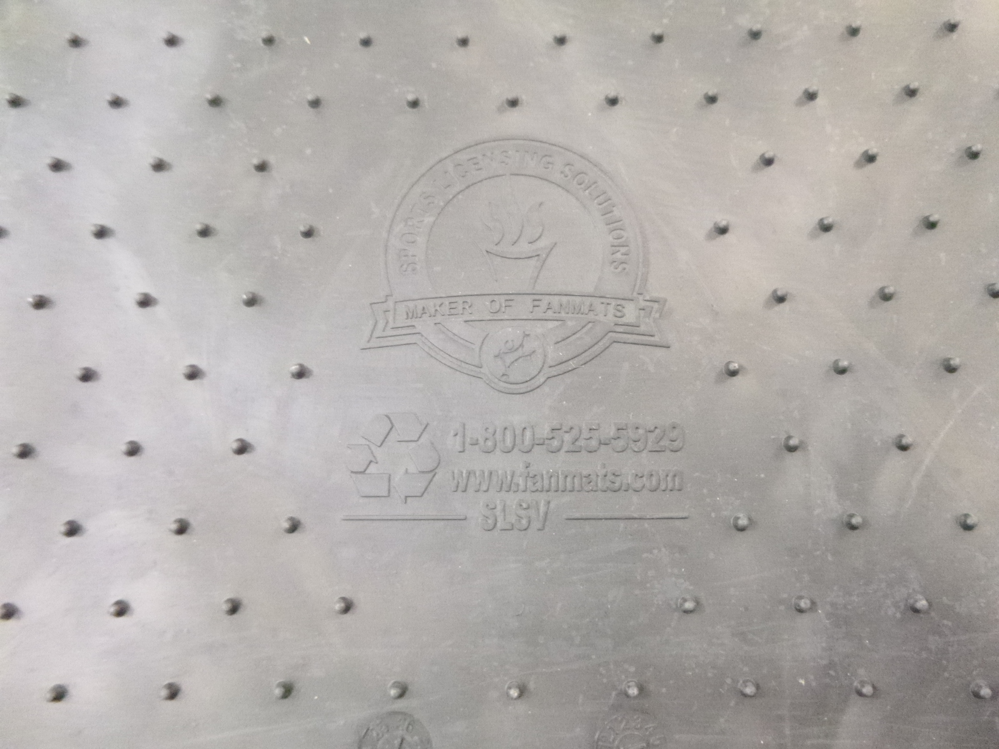 Pair Fanmats 13010 SMU Mustangs Heavy Duty Front Vinyl Car Mat Set 17 ...