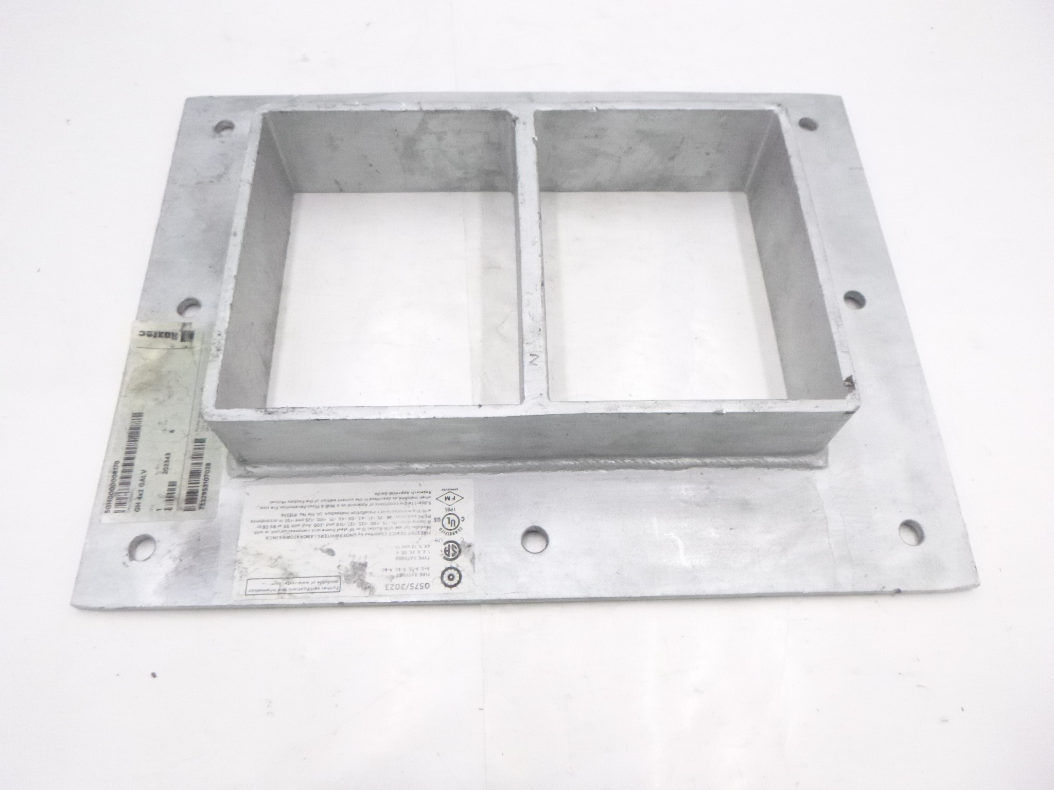 Roxtec GH Frame 4 x 2 Galvanized Frame 5GH0000008170 - OneClick Warehouse