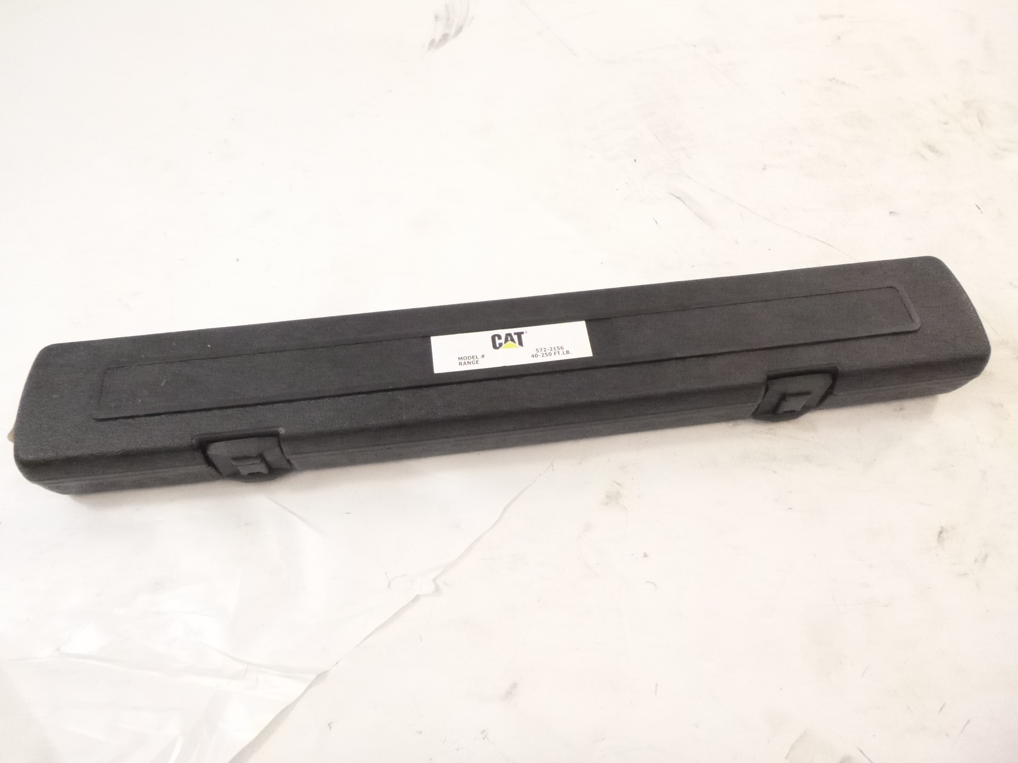 CAT 1/2" Drive Flex Head Split Beam Torque Wrench 40-250ft lb 572-2156 ...