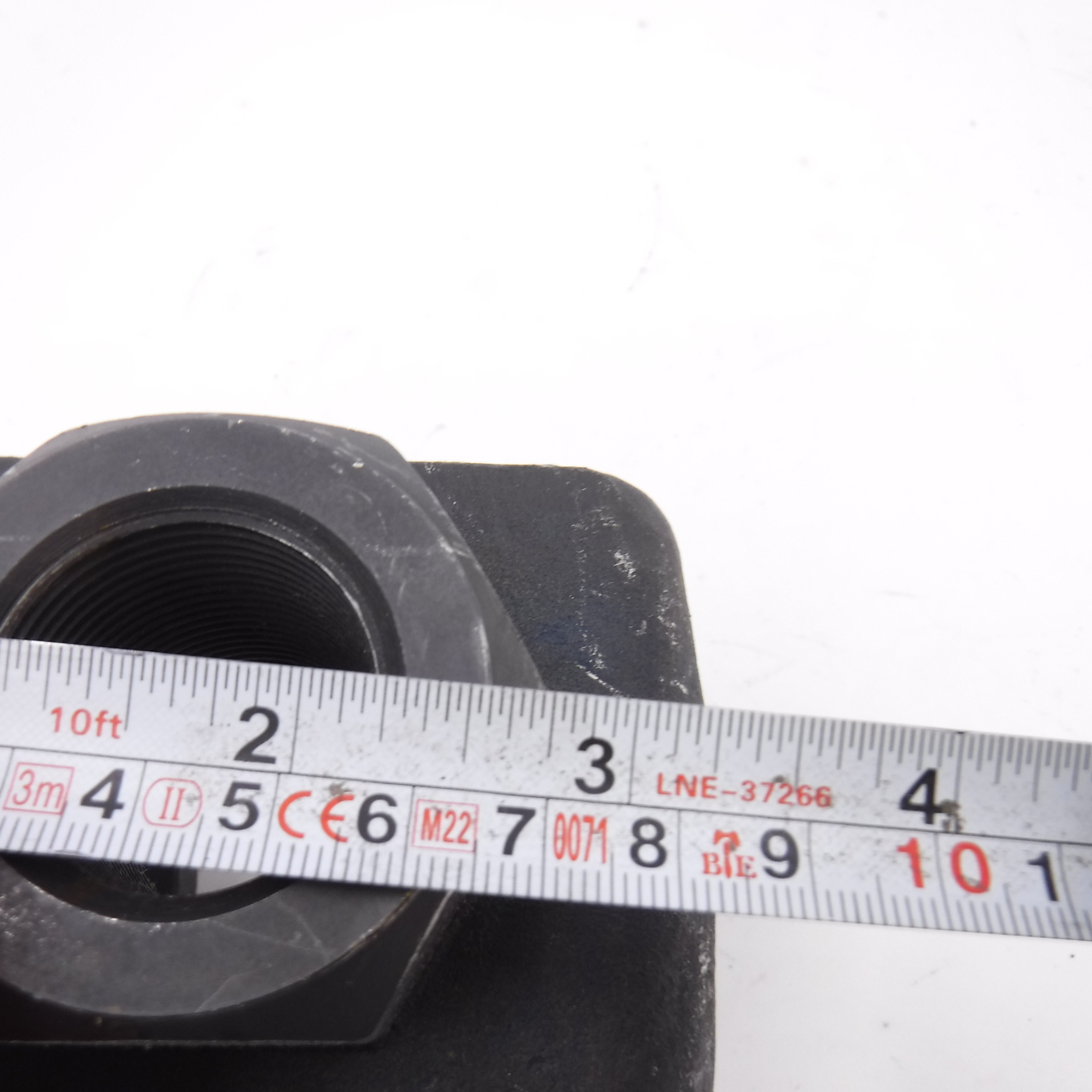 Hydraulic Cylinder Clevis Rod 1-3/8" Pin Hole 1-1/4"-12 Threaded ...