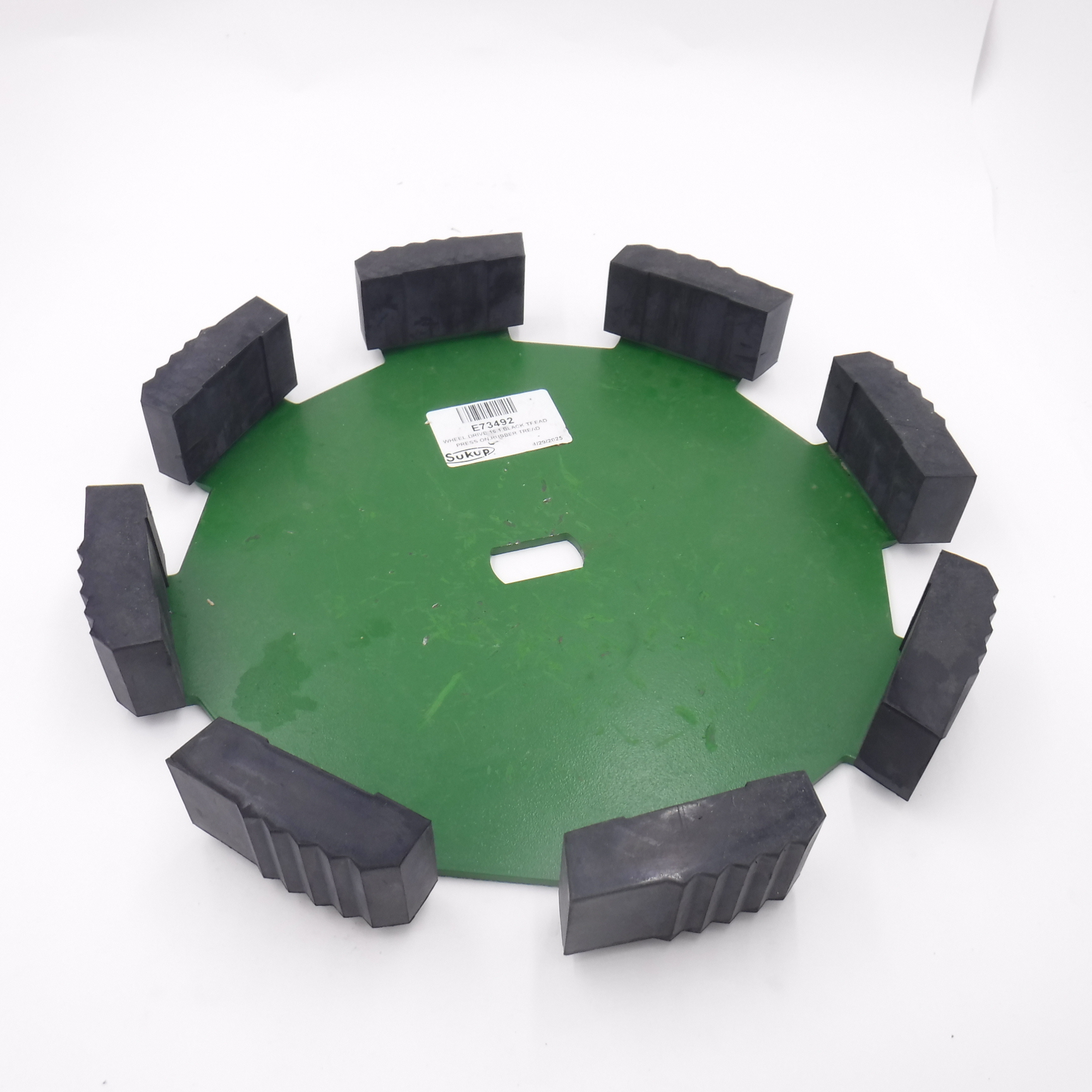Genuine Sukup E73492 Drive Wheel 16:1 Black Tread Press On Poly For ...