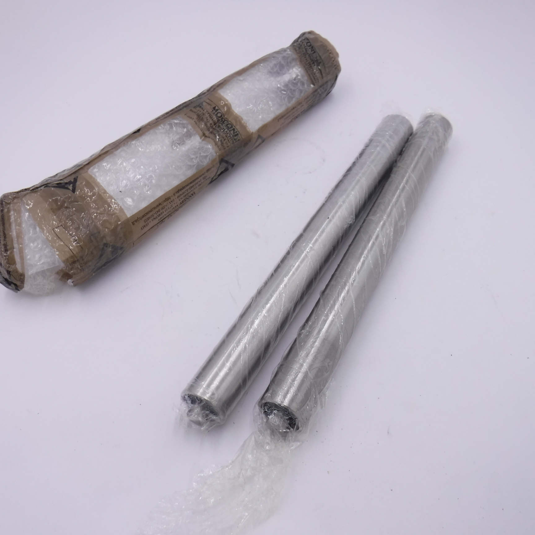 2 Pack Mosconi Spa Tannery Machinery Rollers 15 1/2" Long 1-1/2" DIA ...