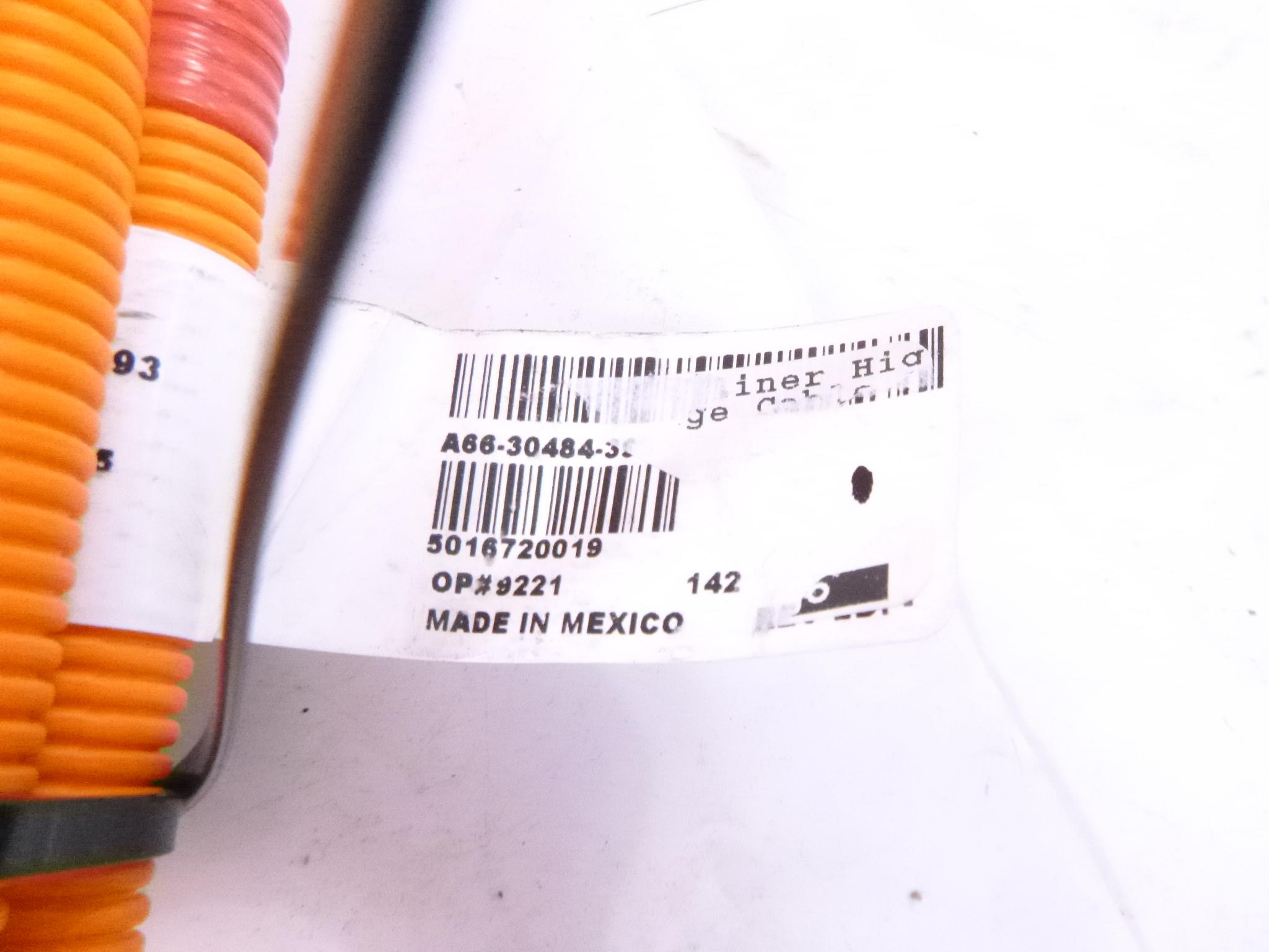 OEM Freightliner A66-30484-393 High Voltage Cable Assembly - OneClick ...