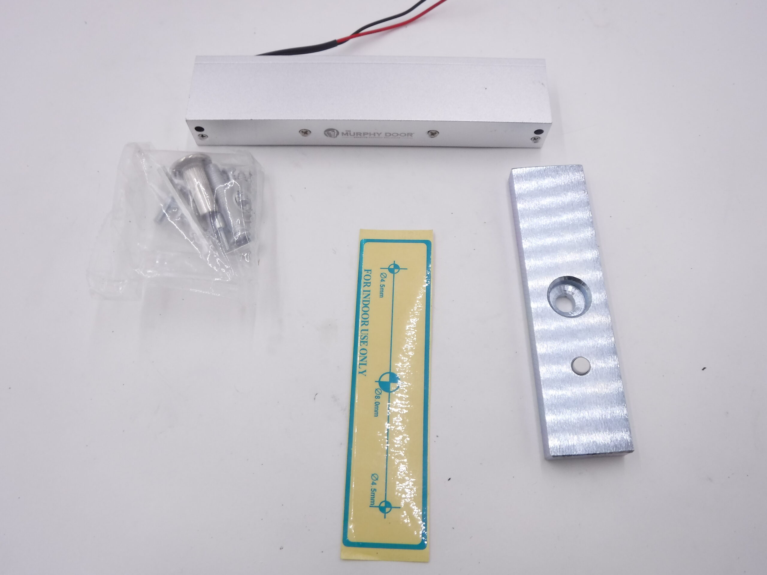 Murphy Door Electromagnetic Lock & Plate 280KG 7-5/8"x 1-1/2"x 7/8 ...