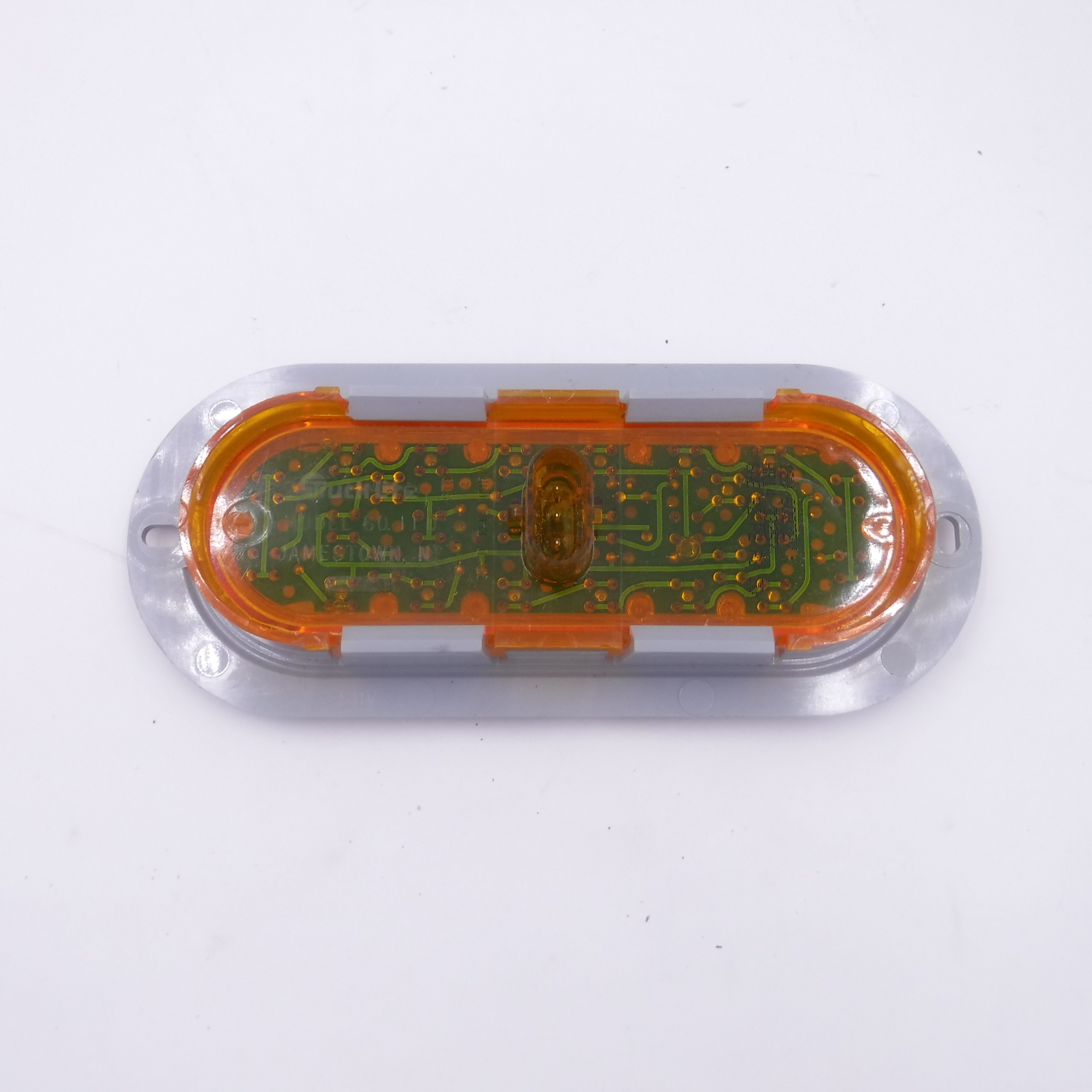 Truck-Lite 60272Y 60 LED 6.5" Oval Turn Signal Light Amber - OneClick Warehouse