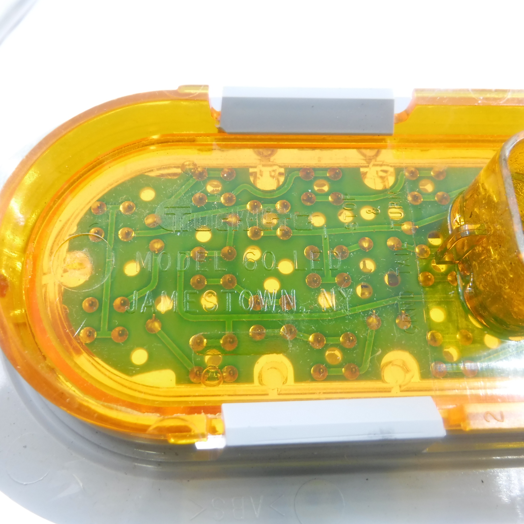 Truck-Lite 60272Y 60 LED 6.5" Oval Turn Signal Light Amber - OneClick Warehouse