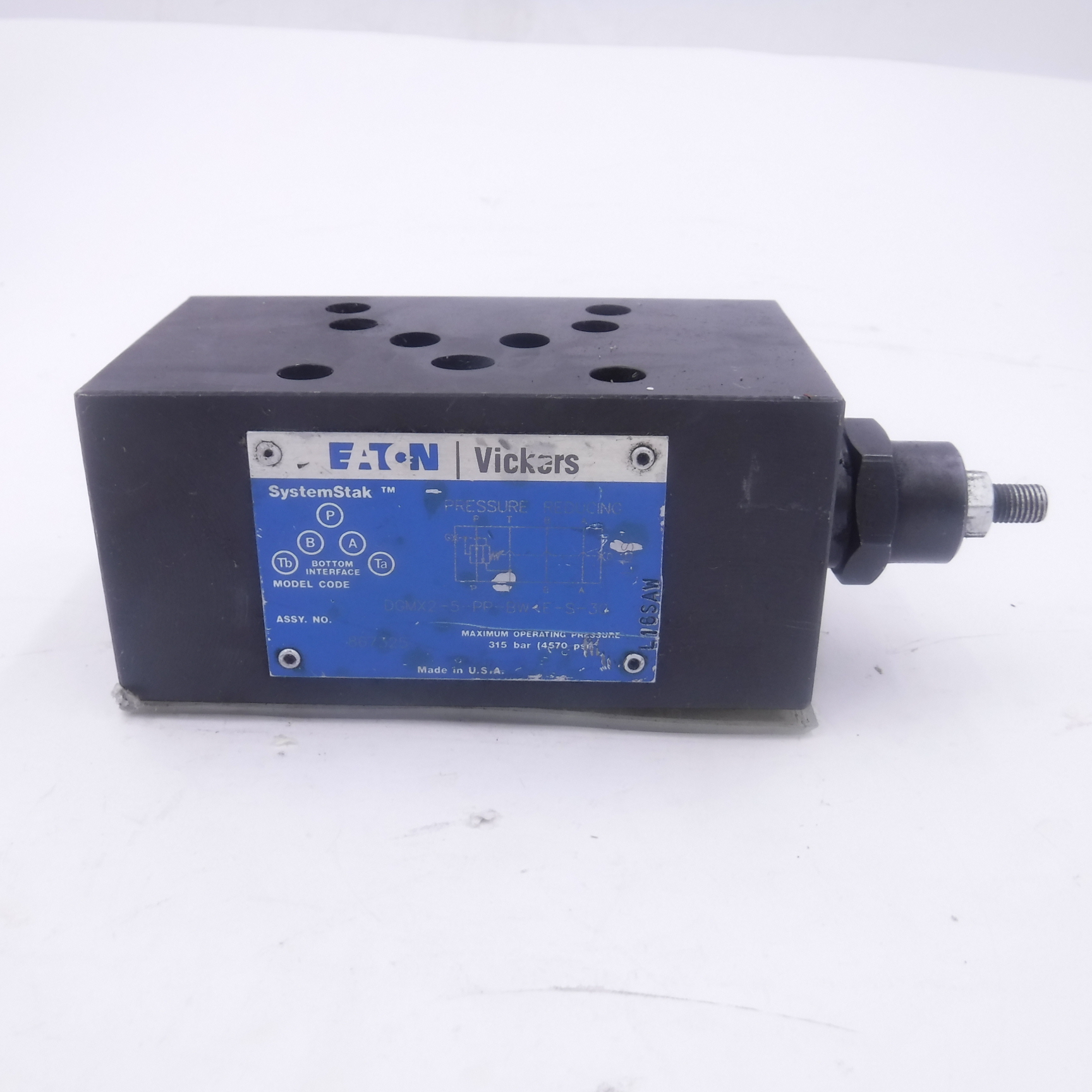 Eaton Vickers DGMX2-5-PP-BW-E-S-30 Pressure Reducing Valve 867325 ...