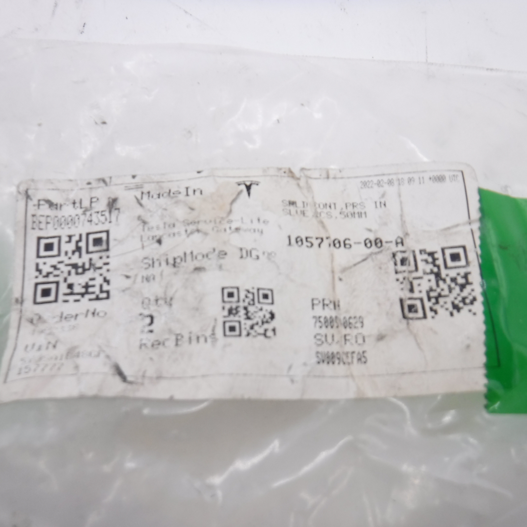 4Pcs OEM Tesla 1057706-00-A Locking Collar & Spring for High Volt Rapid ...